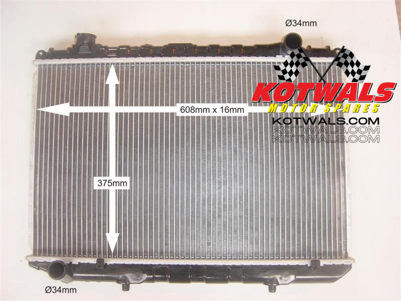 RADIATOR TOYOTA CRESSIDA 1.8 2.0 2.4 81-92 3T 2Y 18R 21R 1G-EU 22R 3Y ...