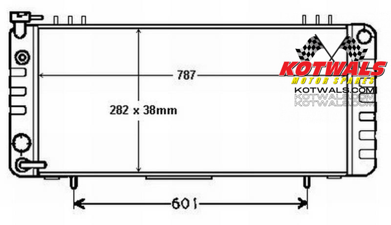 RADIATOR JEEP CHEROKEE 4.0 96-01 ERH RADIATOR JEEP WRANGLER 4.0 96-07 ...